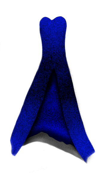 my royal blue dress design - ibisPaint