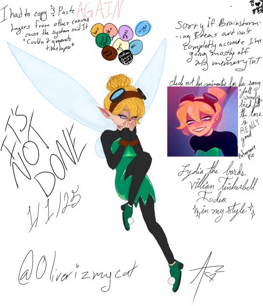 Villan tinkerbell updated =) - ibisPaint