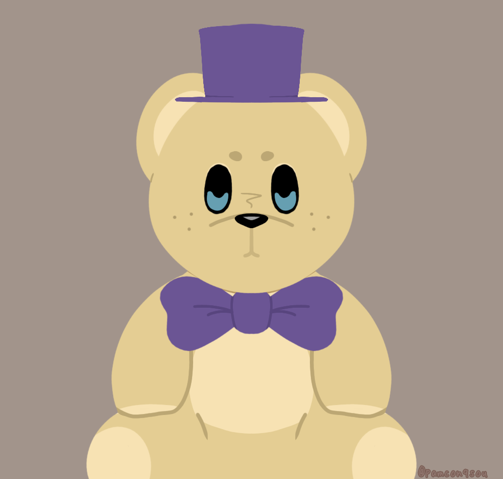 Fredbear plushie - ibisPaint