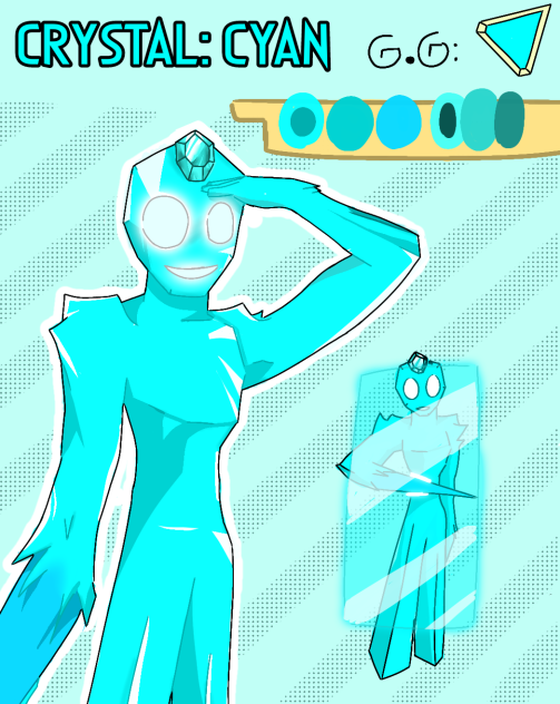 Crystal Cyan - ibisPaint