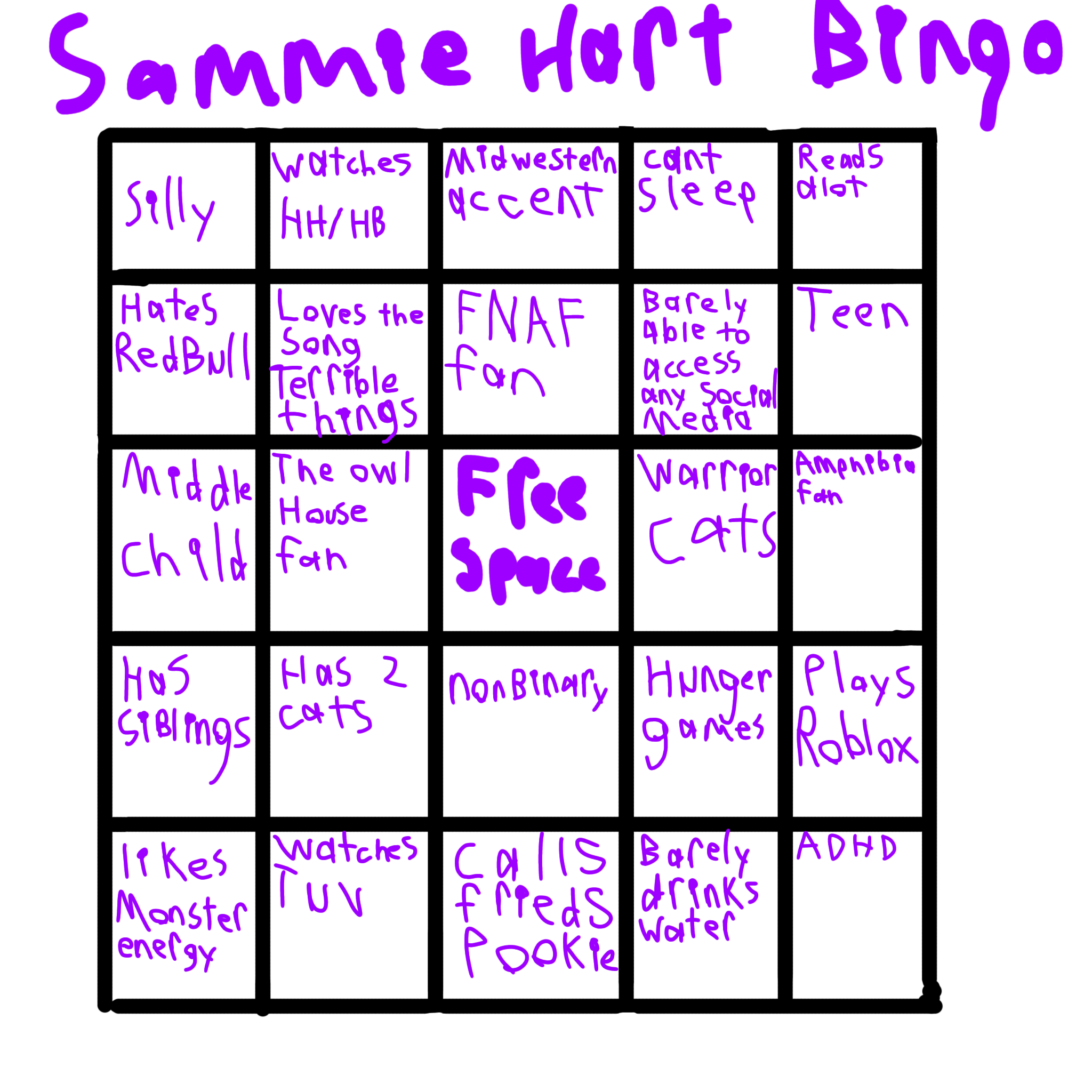 my bingo - ibisPaint