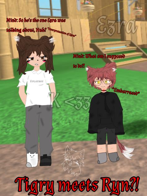 Tigry Meets Ryn! - ibisPaint