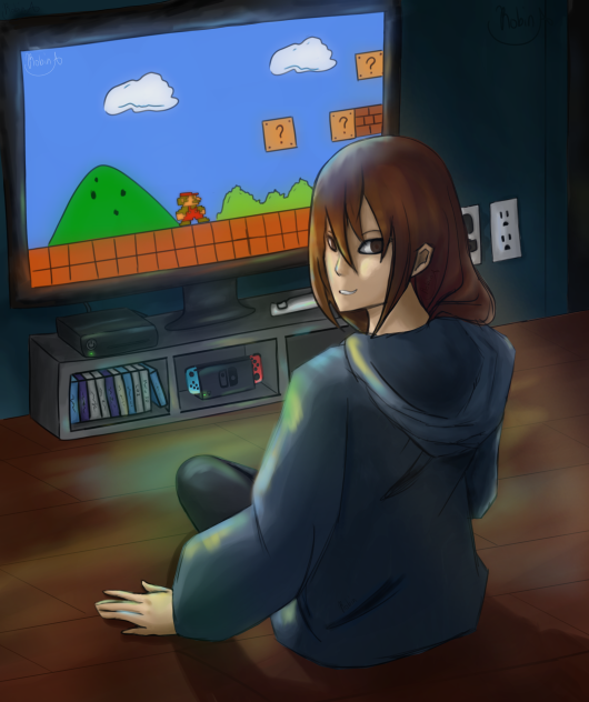 Sit here - ibisPaint