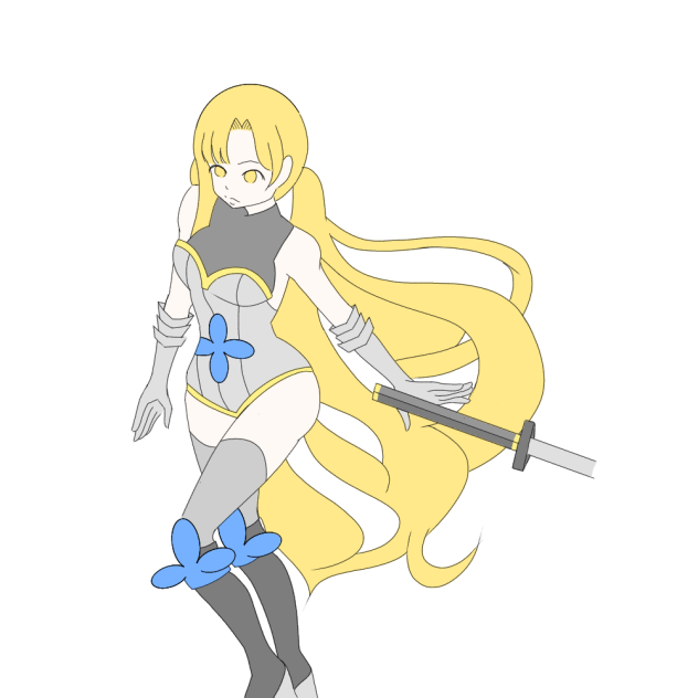 Sword Girl Selestia2 - ibisPaint