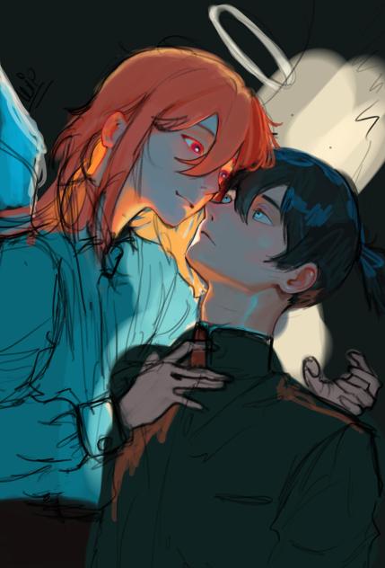 Aki x Angel evil - ibisPaint