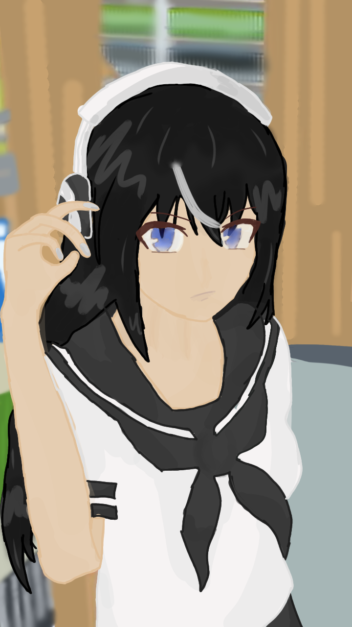 girls go to school - ibisPaint