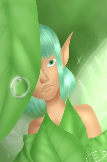 leaf fairy - ibisPaint