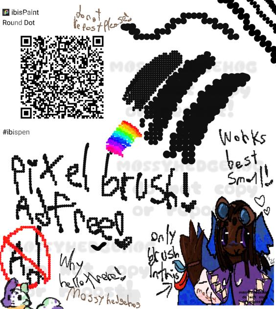 add free pixel brush! - ibisPaint