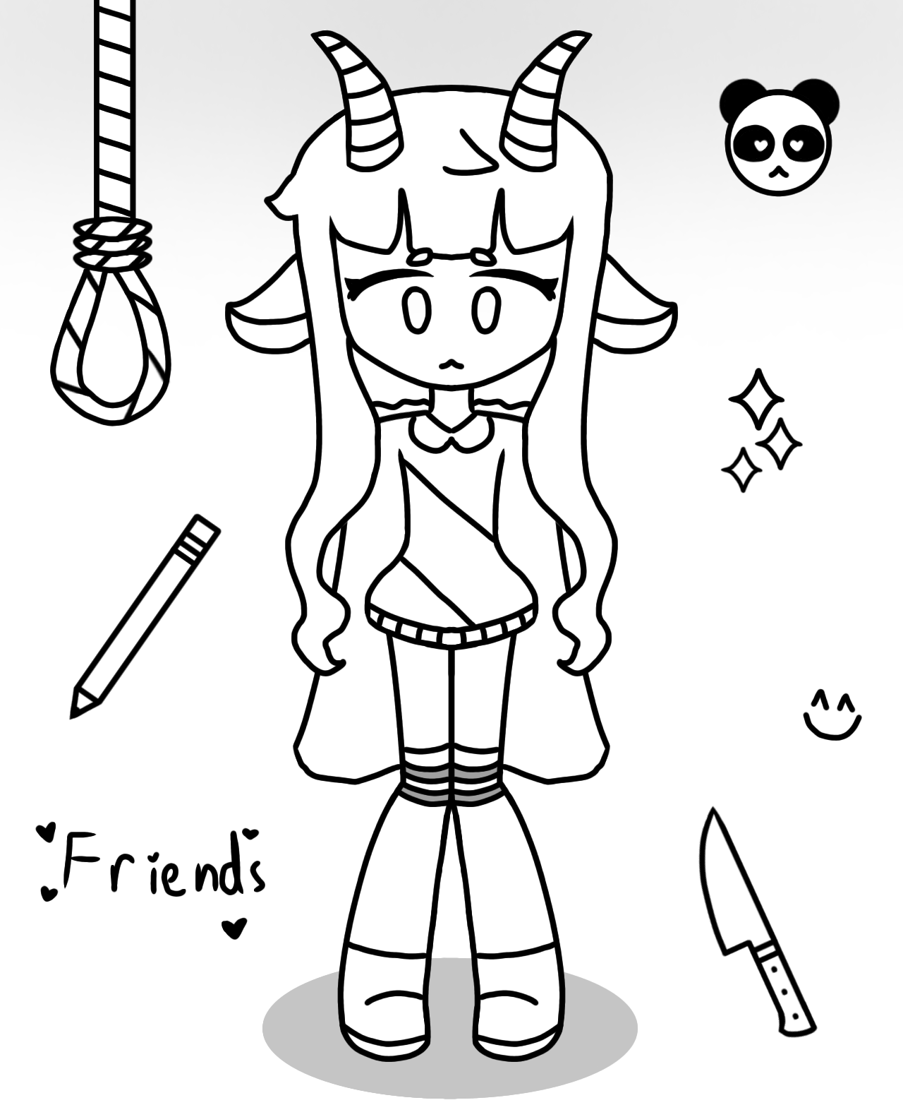 Persona drawing - ibisPaint