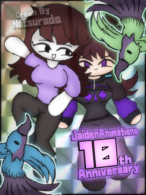 Jaiden Animations 10th Anniversary - ibisPaint