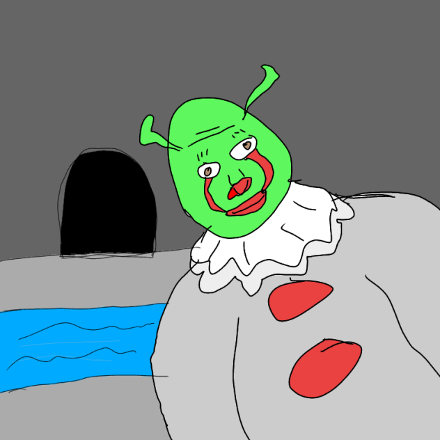 shrek wants you to float - ibisPaint