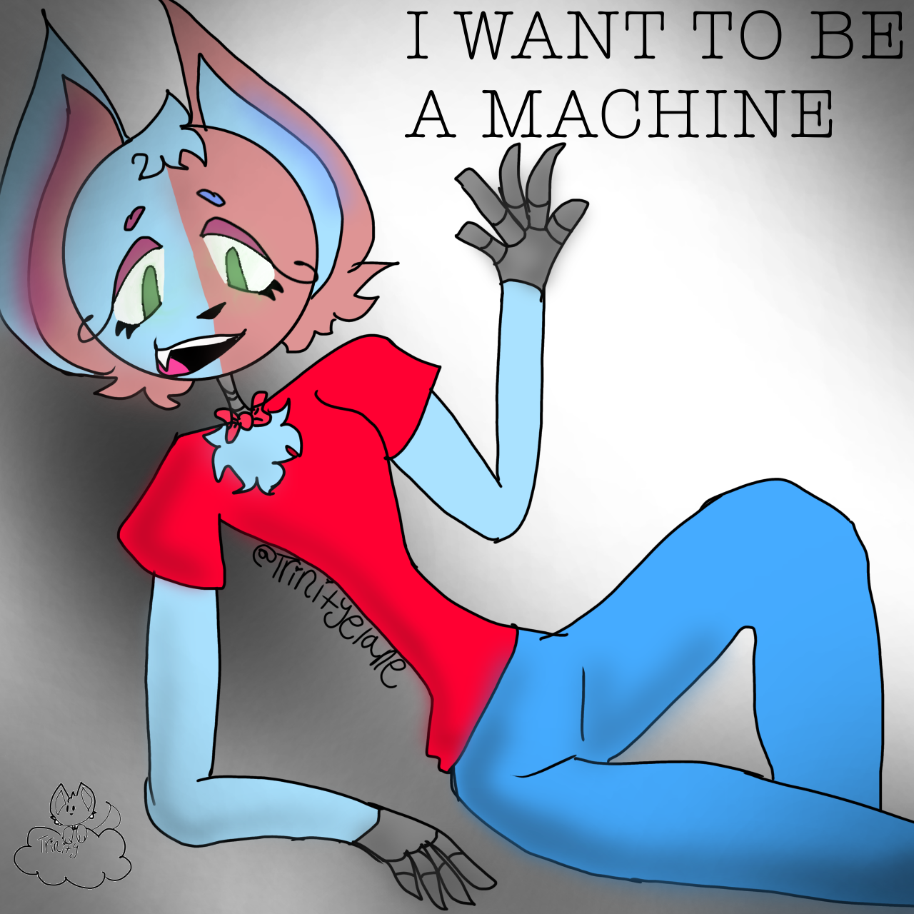 I WANT TO BE A MACHINE - ibisPaint