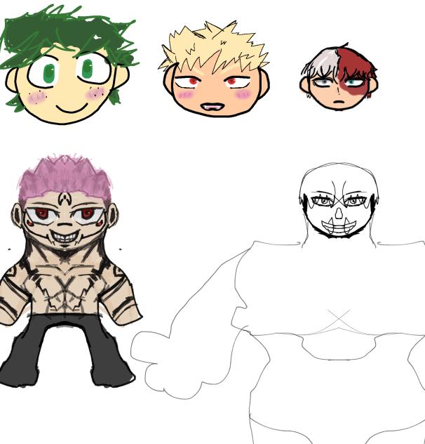 Mha characters - ibisPaint