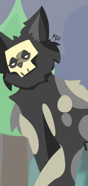 Ghost Cat (from COD) - ibisPaint