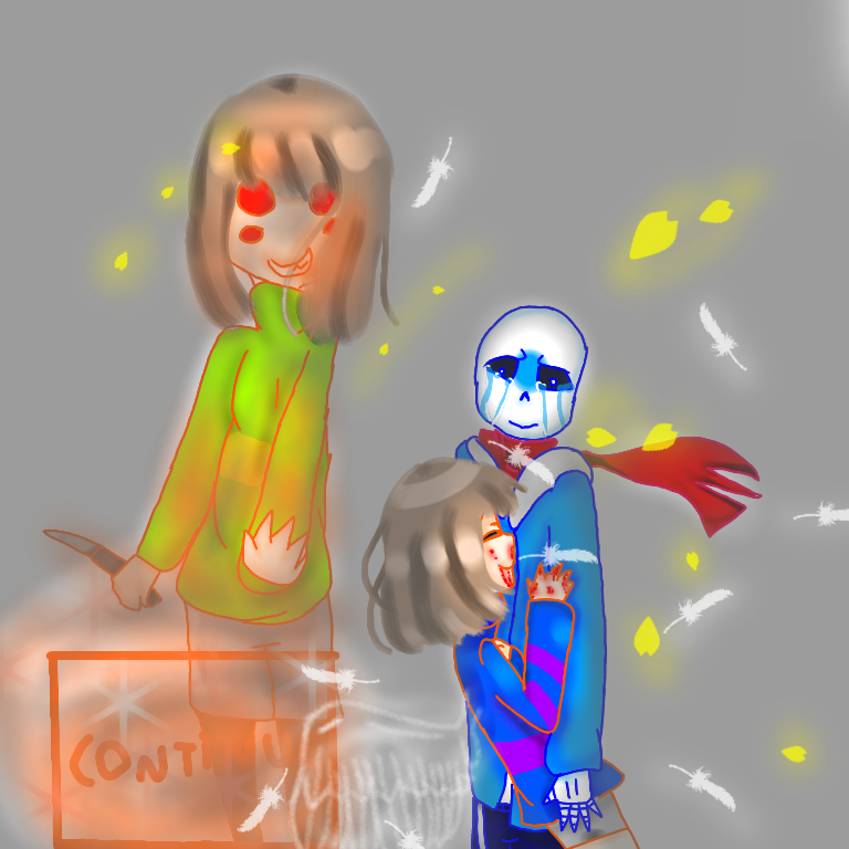 I love you frisk. ..... ( Undertale) - ibisPaint
