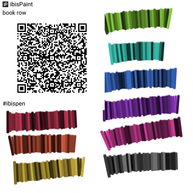 book row - ibisPaint