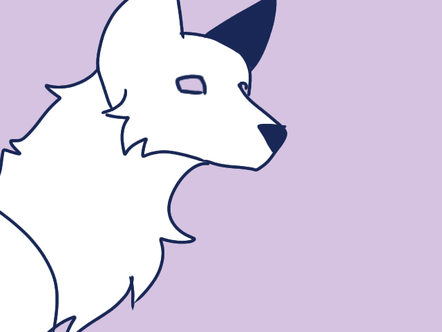 wolf head turn - ibisPaint