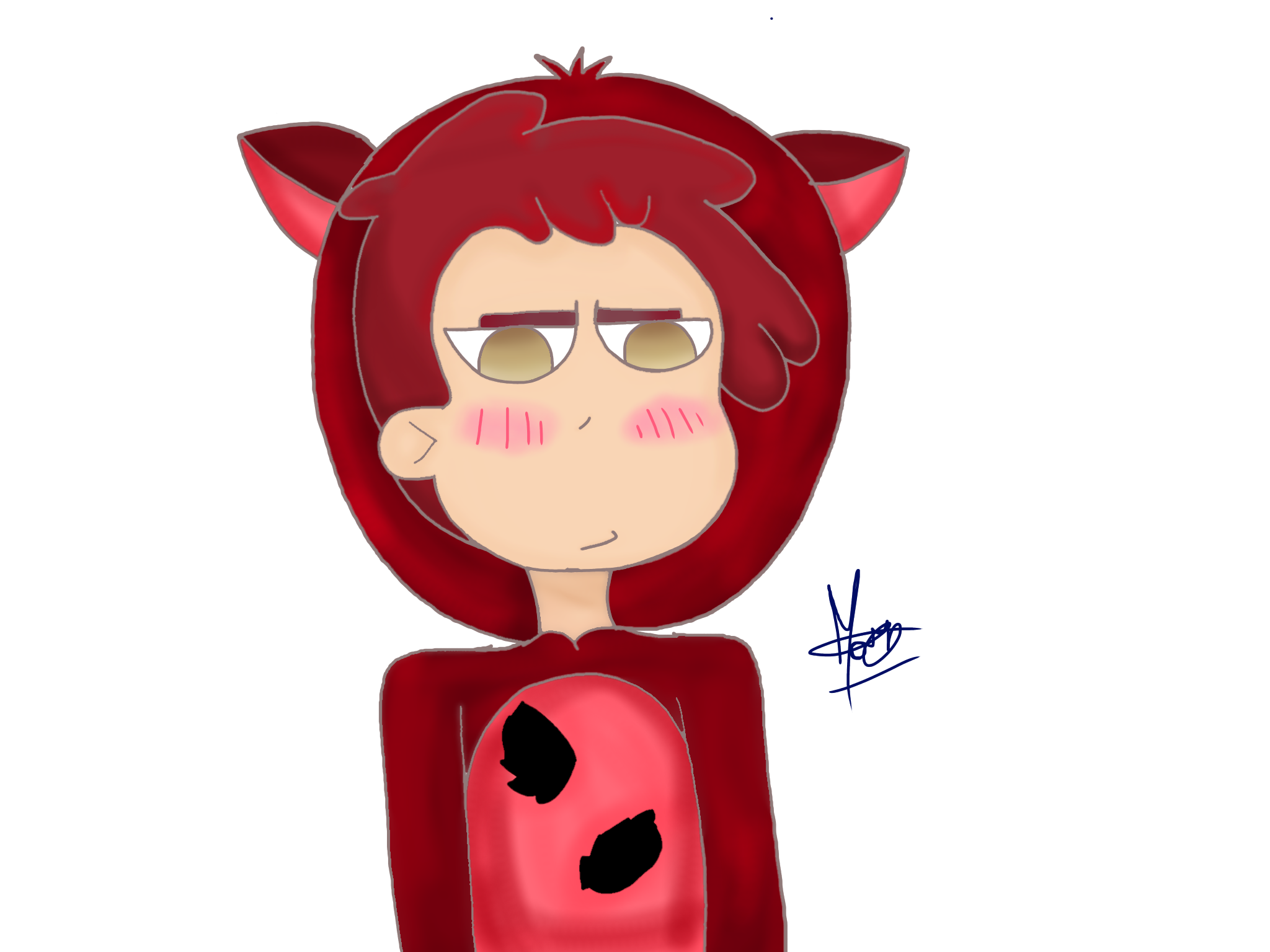 speed art foxy fnafHS - ibisPaint