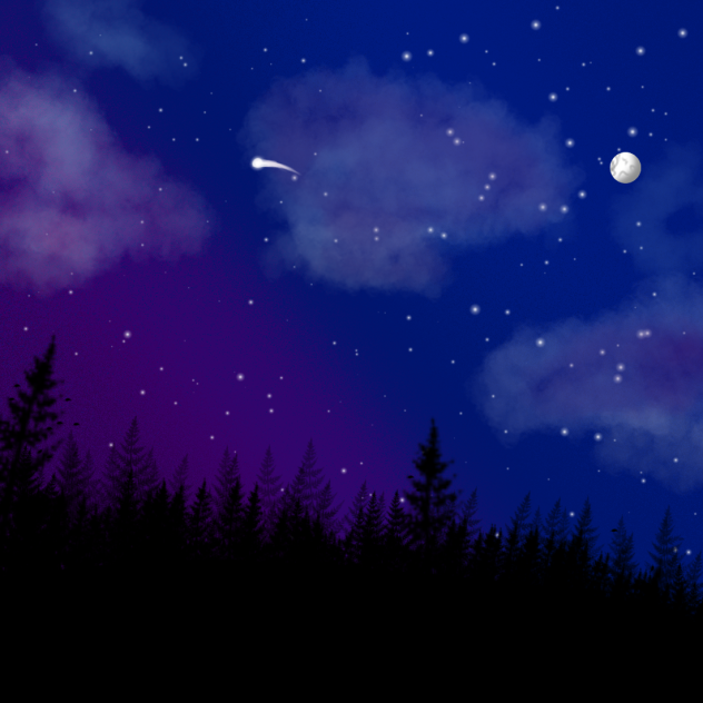 The night Ibis Paint X - ibisPaint