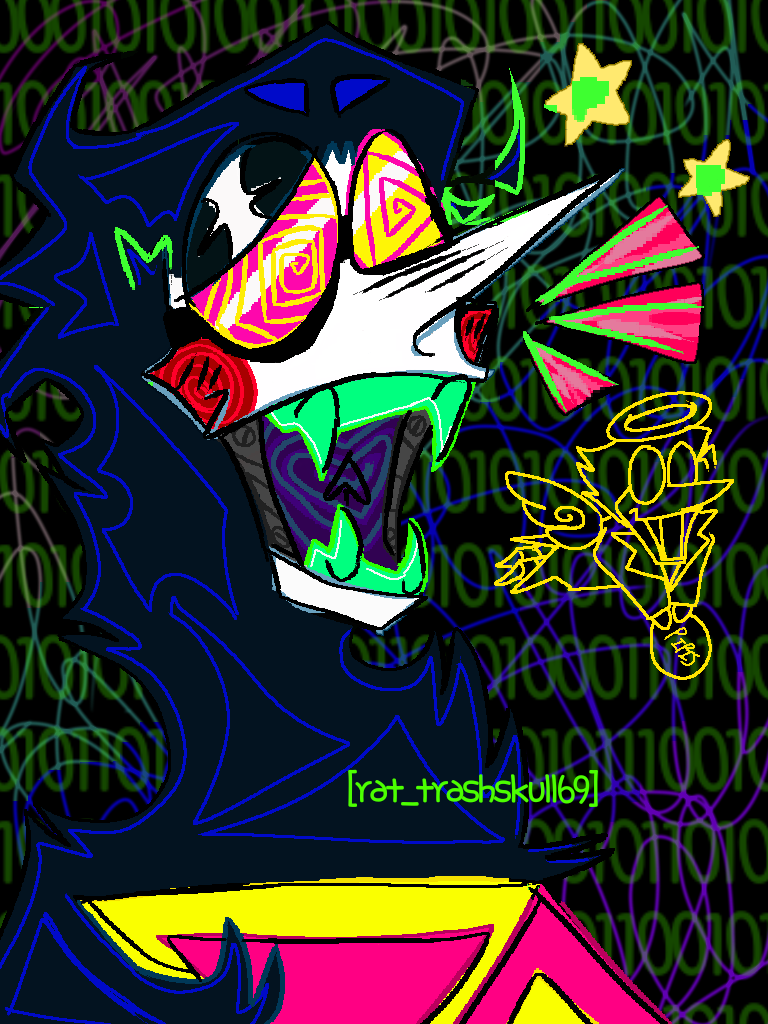 Neo Spamton - ibisPaint