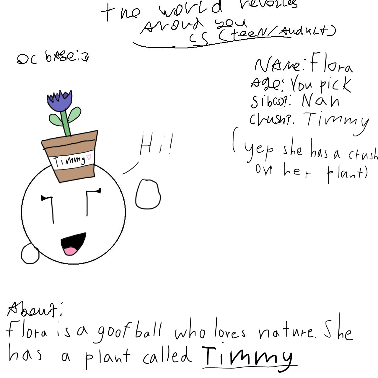 Oc for my platonic wifey - ibisPaint