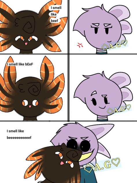 I smell like beef Collab - ibisPaint