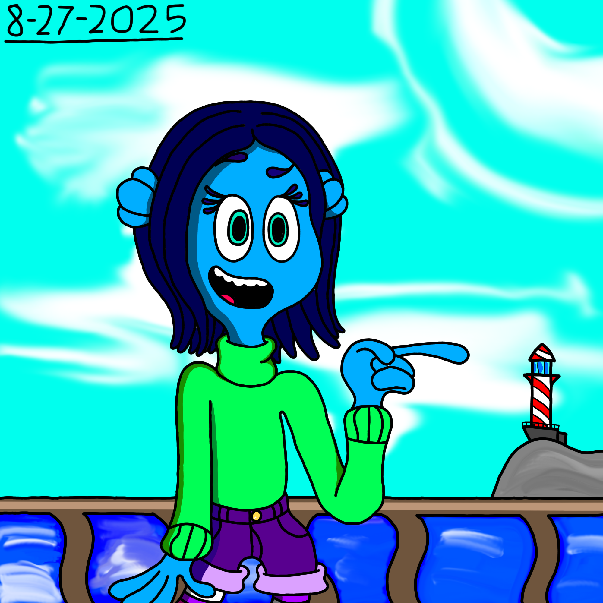 Ruby Gillman Teenage Kraken - ibisPaint