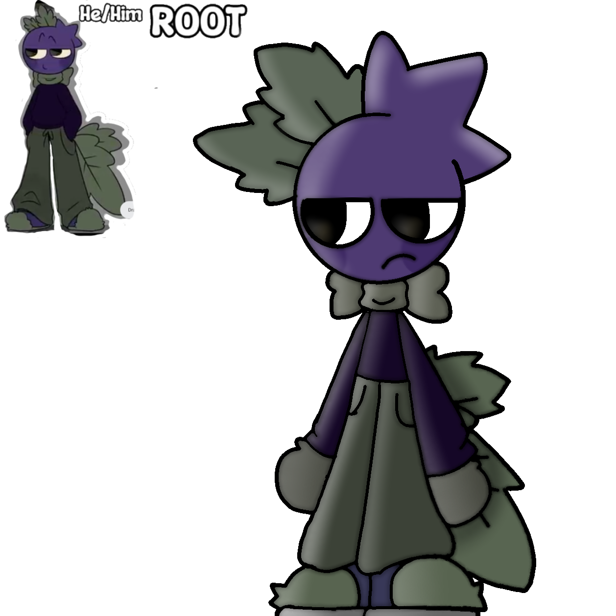 Root the Blueberry (NOT MY OC!!) - ibisPaint