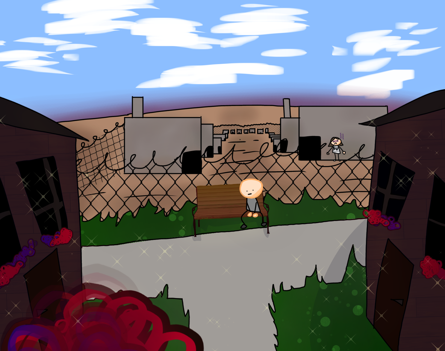 The Boy in the Stripped Pajamas art - ibisPaint