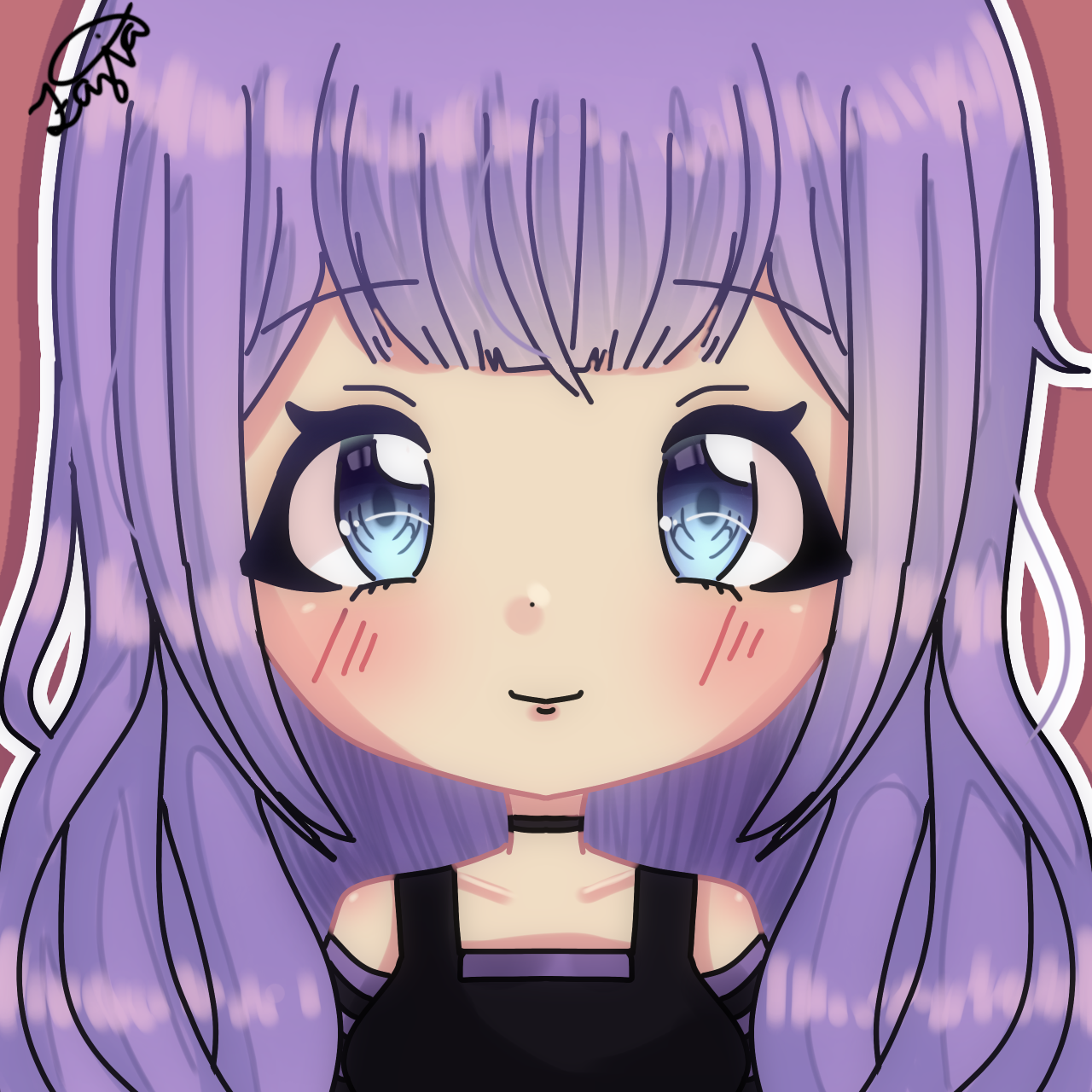 goth girl🖤 - ibisPaint