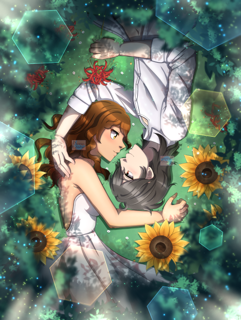 A Radiant Star & The Transient Moon - ibisPaint