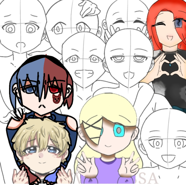 Friends collab - ibisPaint