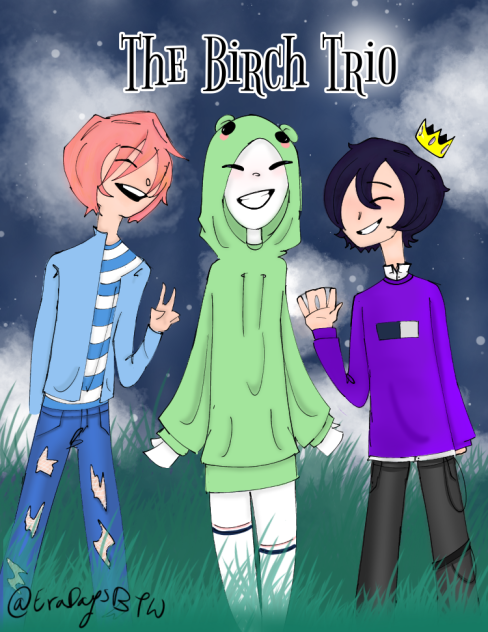 The Birch Trio - ibisPaint