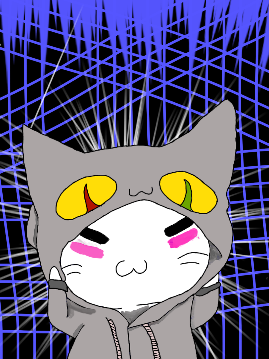 Gato cool - ibisPaint