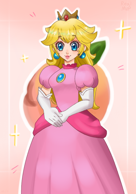 Princess Peach - ibisPaint
