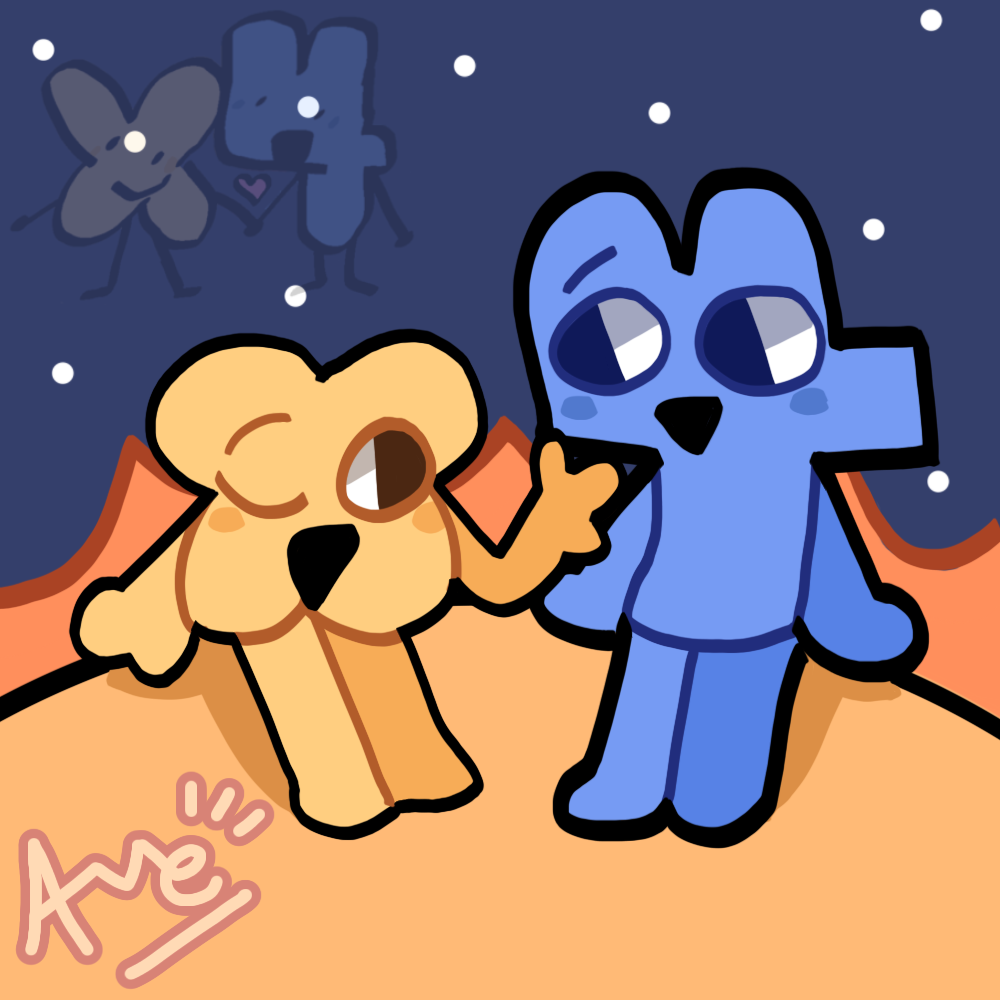 4x 🟡🟦 - ibisPaint