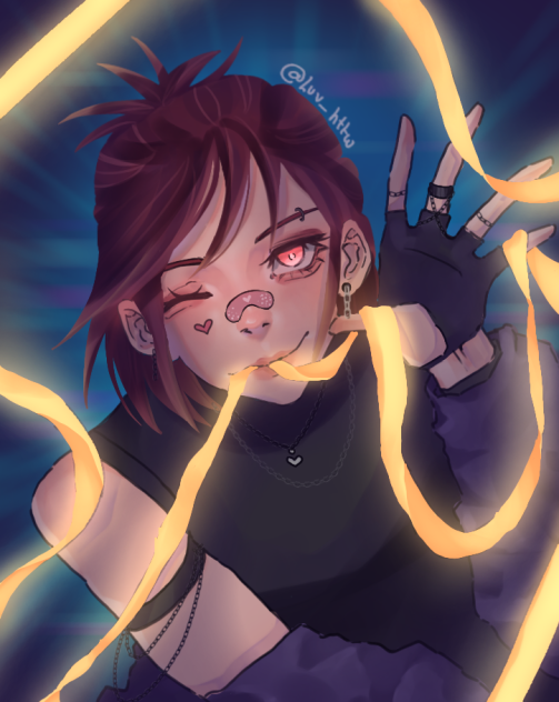 cyber boii - ibisPaint