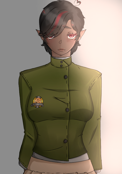 Dark Elf Soldier - ibisPaint