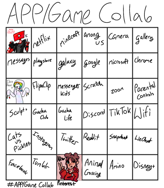 app game collab - ibisPaint