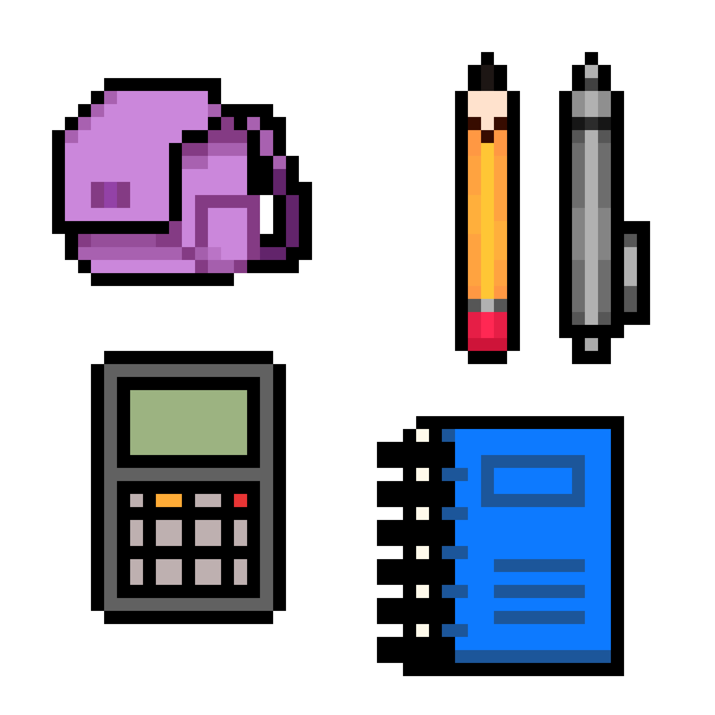 school pixel icons - ibisPaint