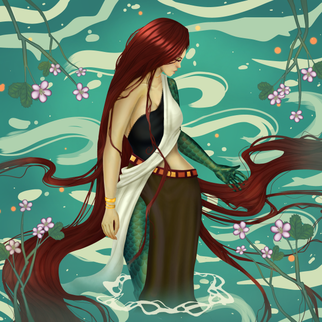 river goddess - ibisPaint