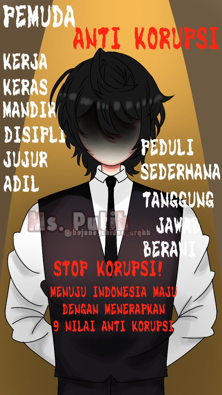 tugas smp, anti korupsi - ibisPaint
