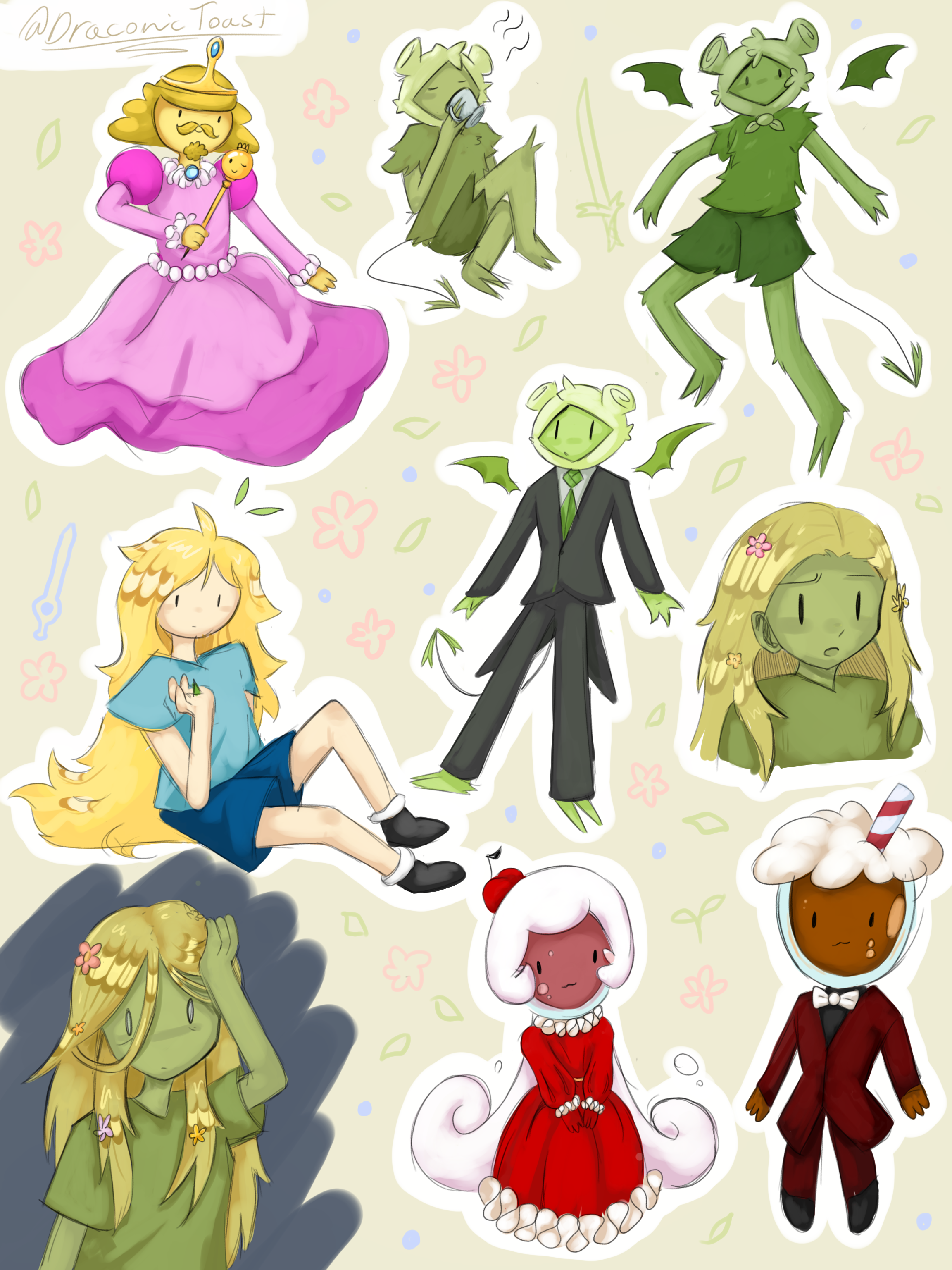 Adventure time doodles - ibisPaint