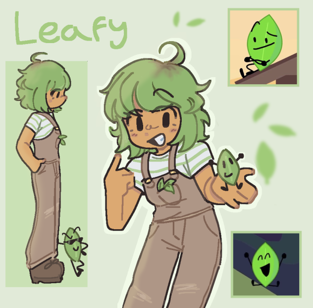 Leafster (humanized!) - ibisPaint