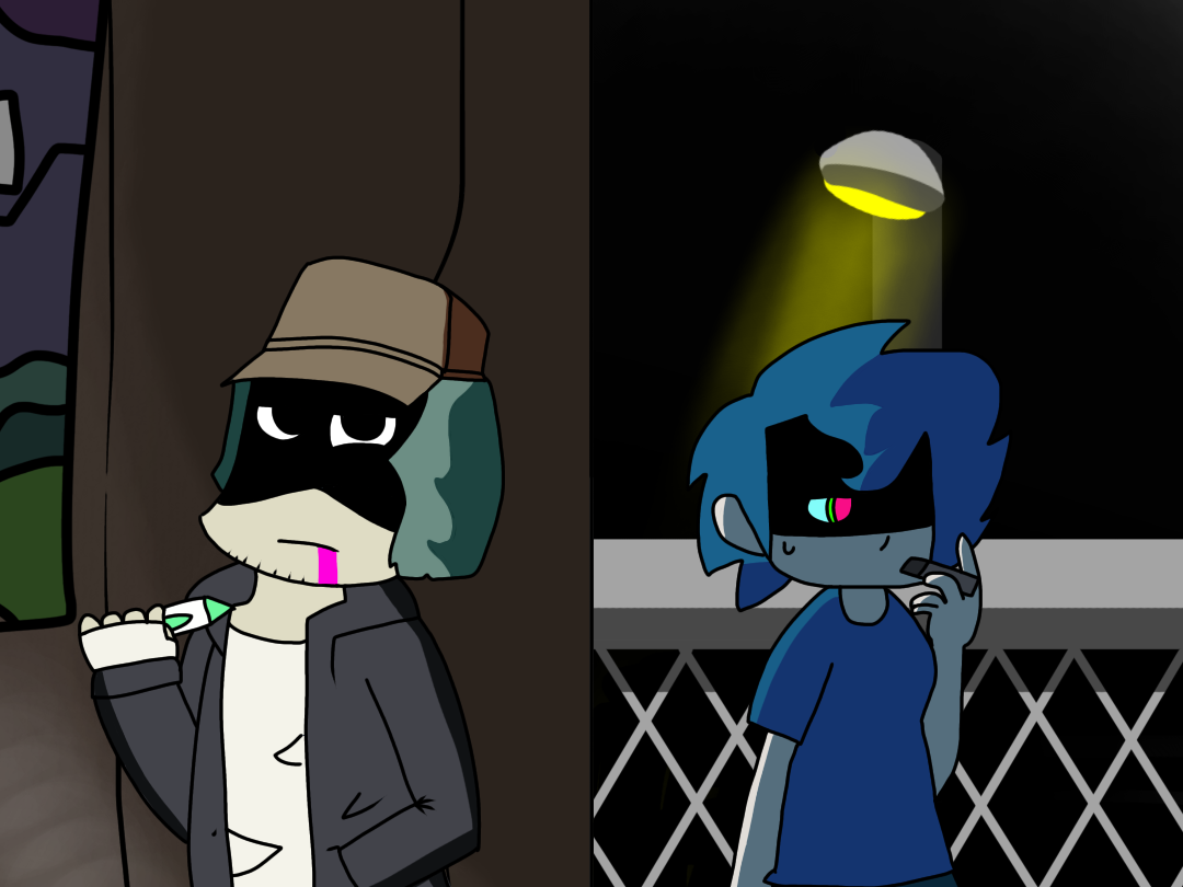 Role swap (normal colors) - ibisPaint