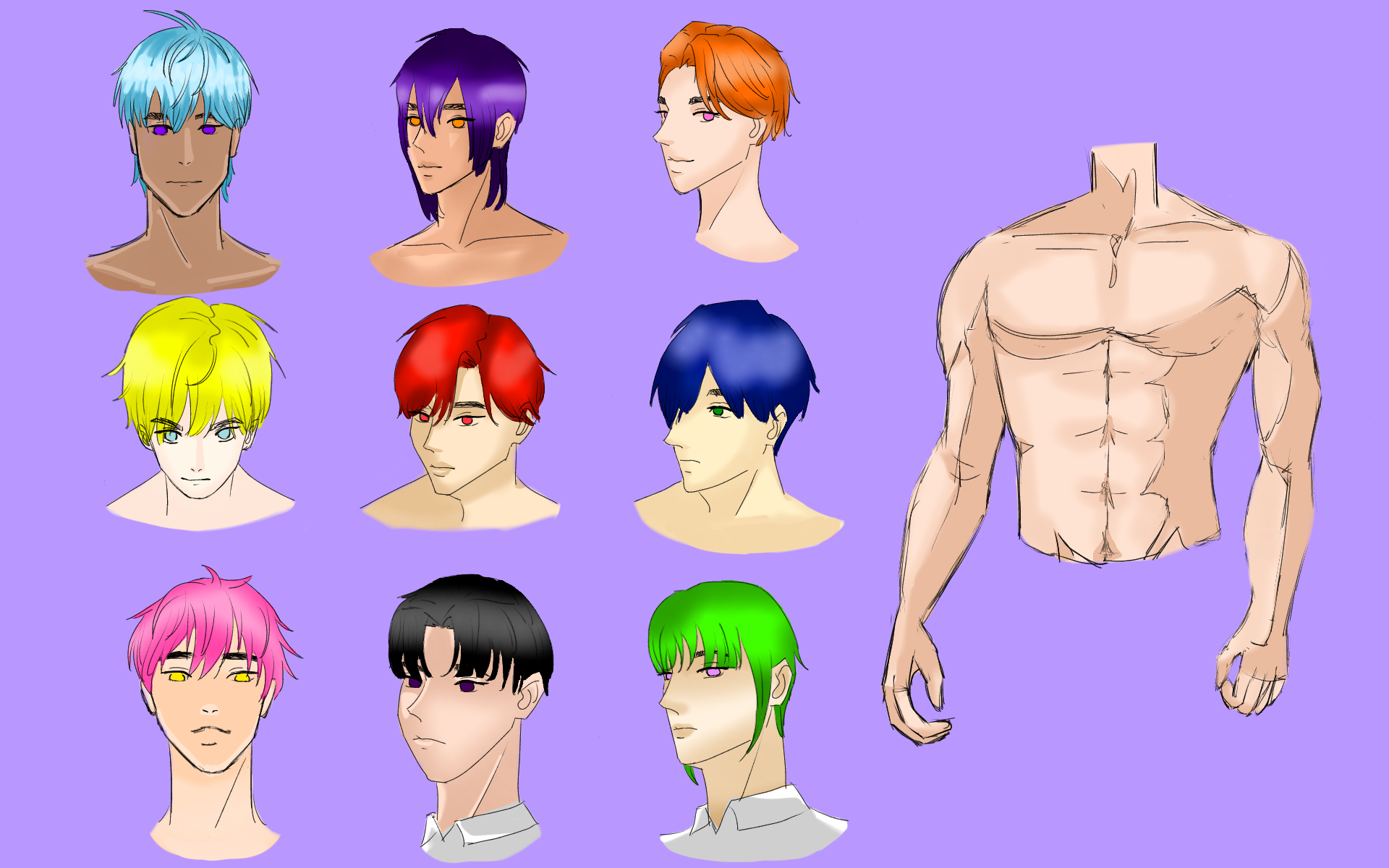 Practice Men - ibisPaint