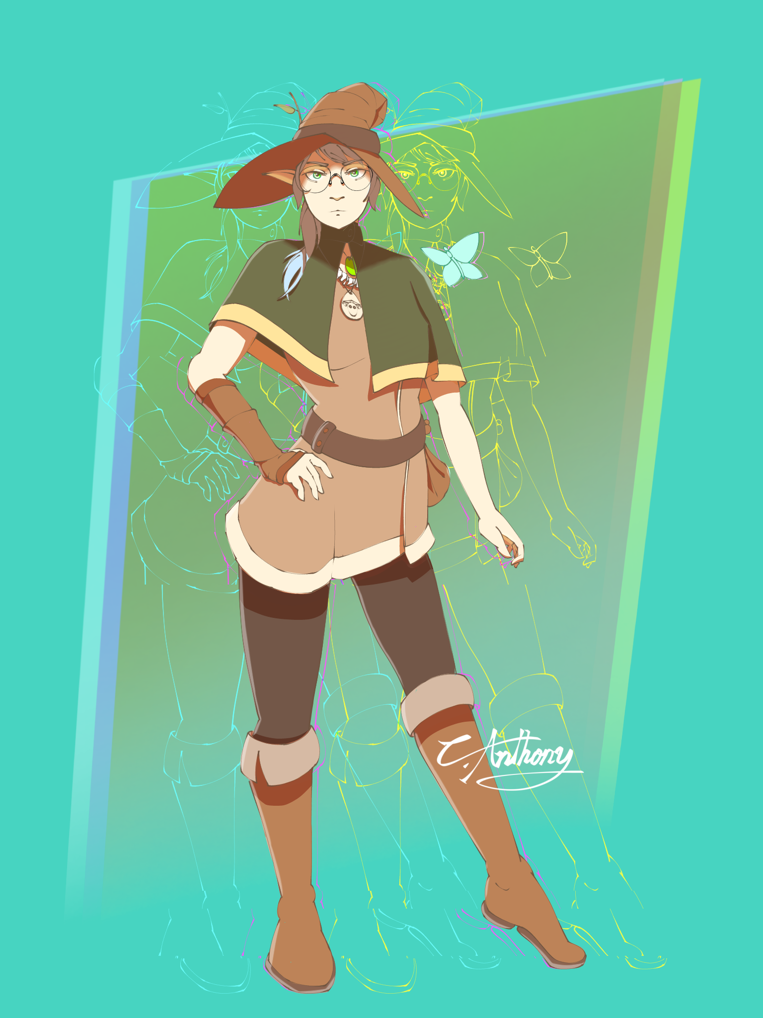 The mage - ibisPaint