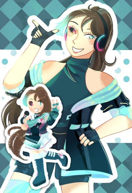 FOR JACKIE💙💙🎵🎶💎💎 - ibisPaint