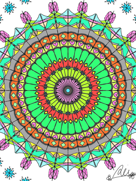 Rainbow-Circle - ibisPaint