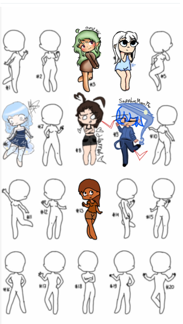 Pose Collab - ibisPaint